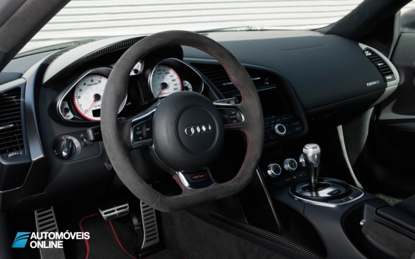 Audi R8 GT interior - Automóveis Online - A Sua Revista de Automóveis